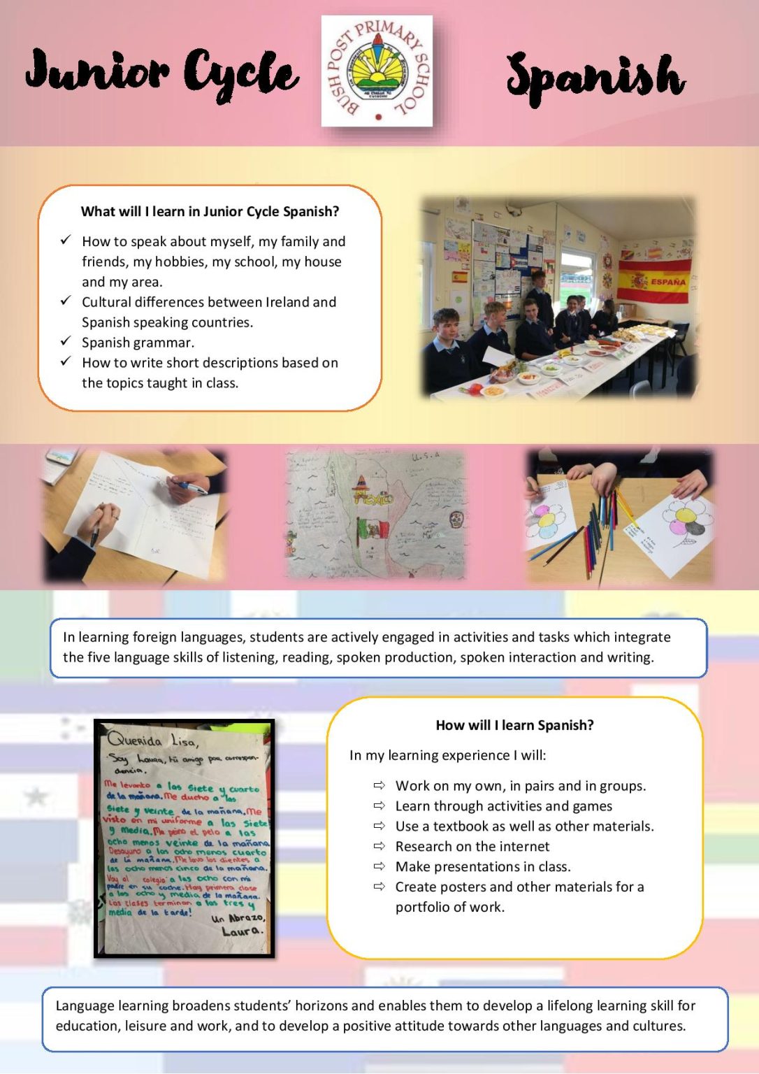 JC Spanish - Bush Post Primary School